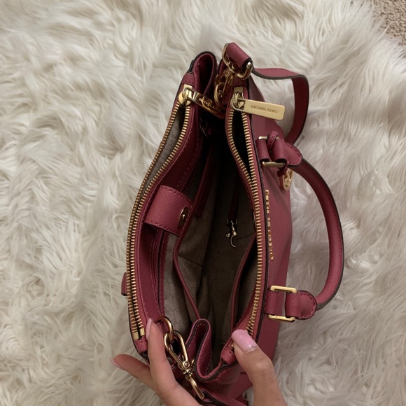 Michael Kors | Bags | Michael Kors Sutton Saffiano Leather Satchel ...